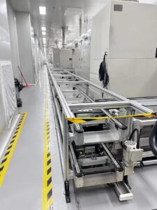 PC2 Plastic Chain Pallet Conveyor/Free Flow Conveyor - Vitrans