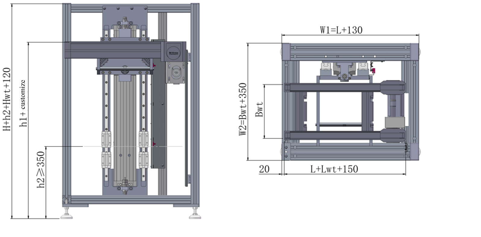 LP/P Pneumatic Pallet Lifter - Vitrans