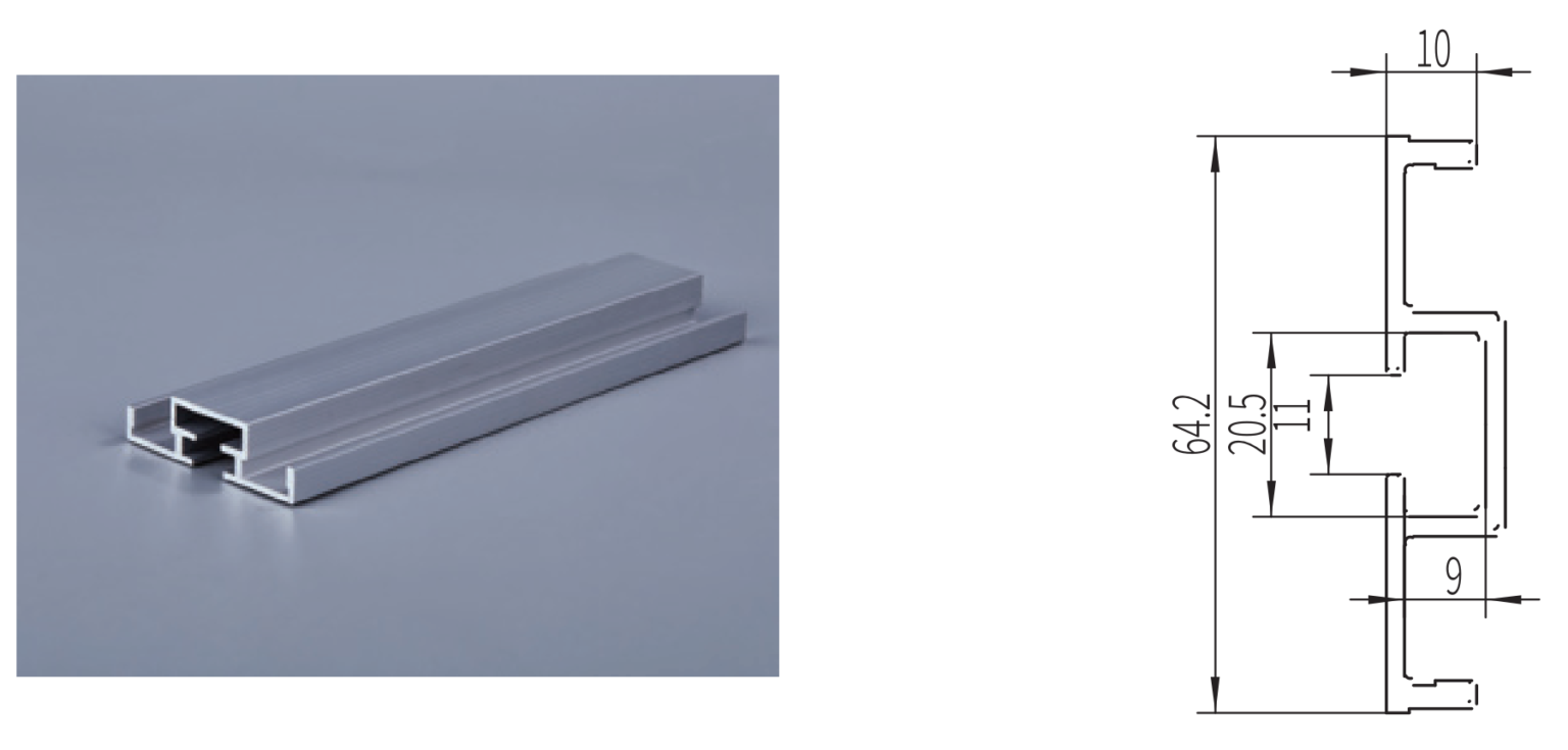 Semi conveyor section profile - Vitrans