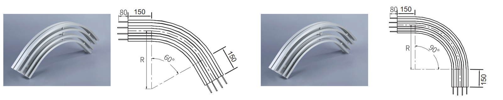 180 series horizontal curve section - Vitrans