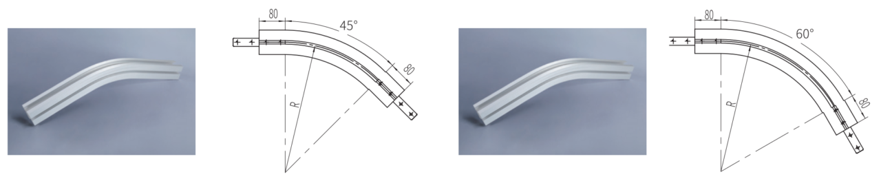 45 series vertical curve section - Vitrans