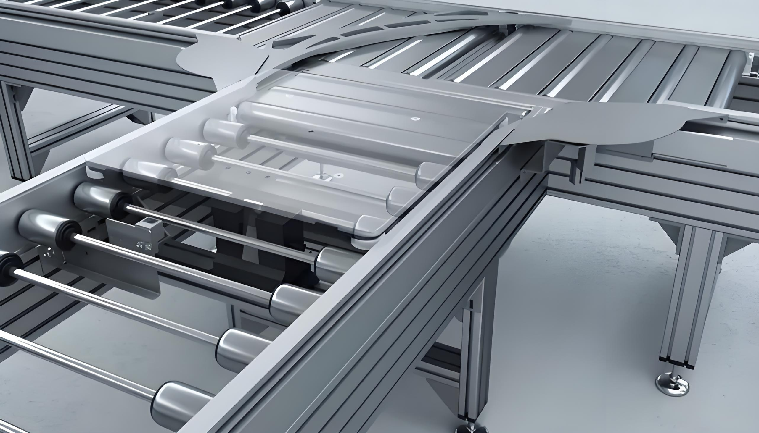 Heavy Duty Stackable Roller Conveyor - Vitrans